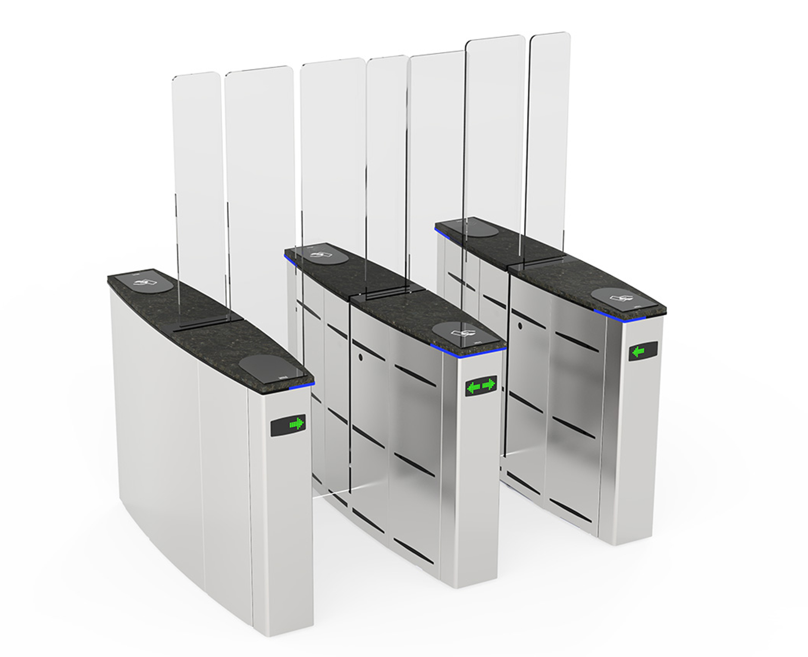 CAME Americas Automation SG 55 Turnstile Speed Gates | Landscape Architect