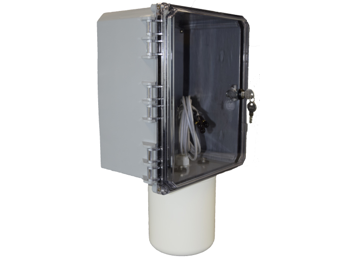 Ventev 14" x 12" x 6" NEMA Enclosure with Clear Door, Key Lock ...