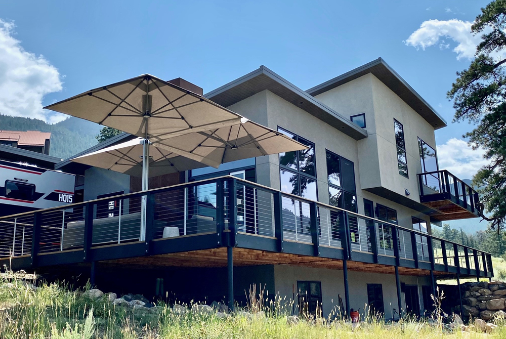 Shadowspec Umbrellas Shadowspec Unity™ - Multi Canopy Cantilever ...