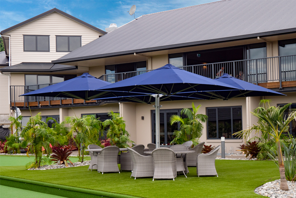 Shadowspec Umbrellas Shadowspec Unity™ - Multi Canopy Cantilever ...