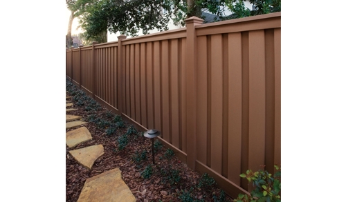 SRF Fence Supply Horizontal Composite Fencing | Landscape Architect