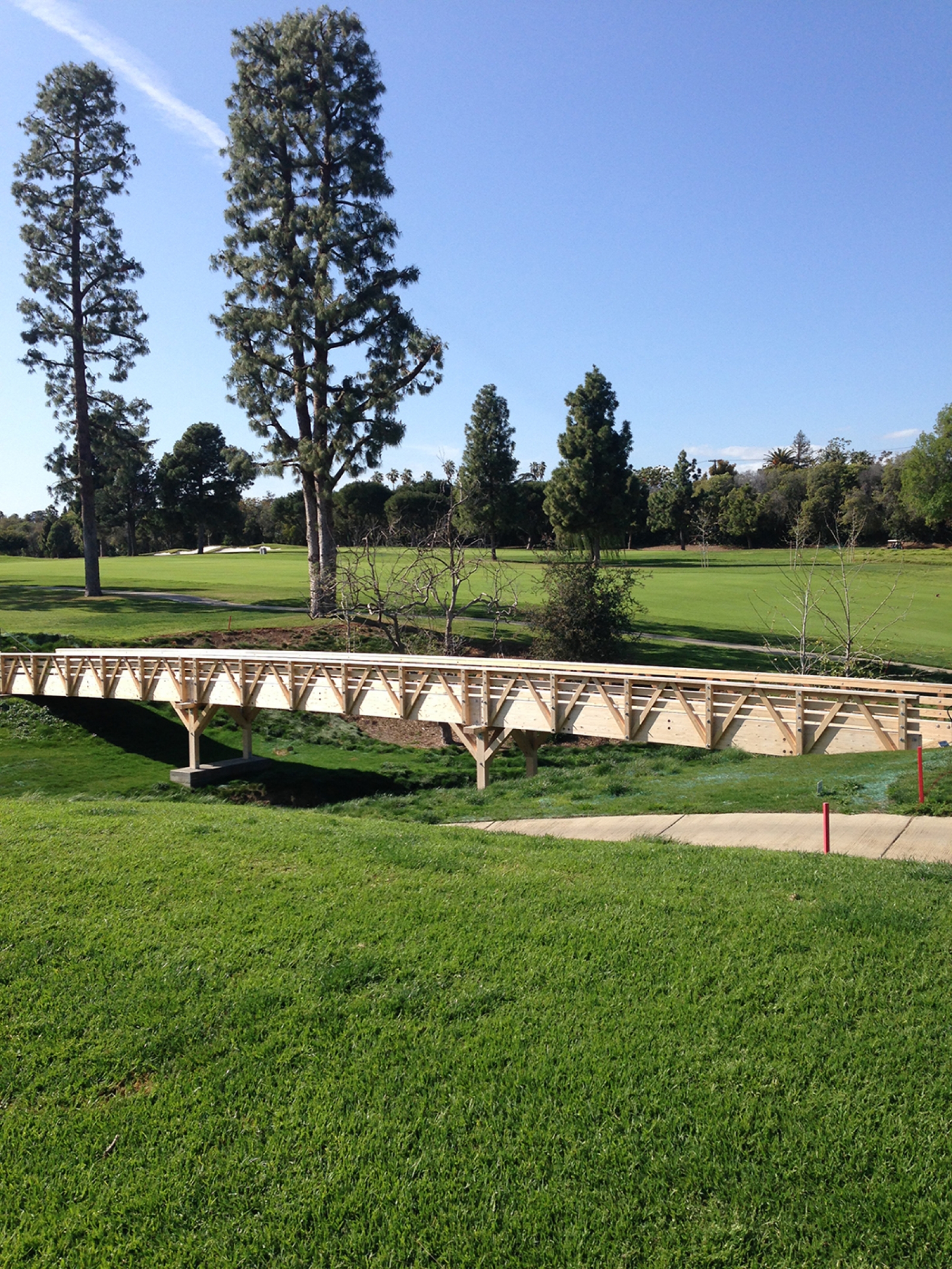 Western Wood Structures Pressure Treated Glulam Bridges | Landscape ...