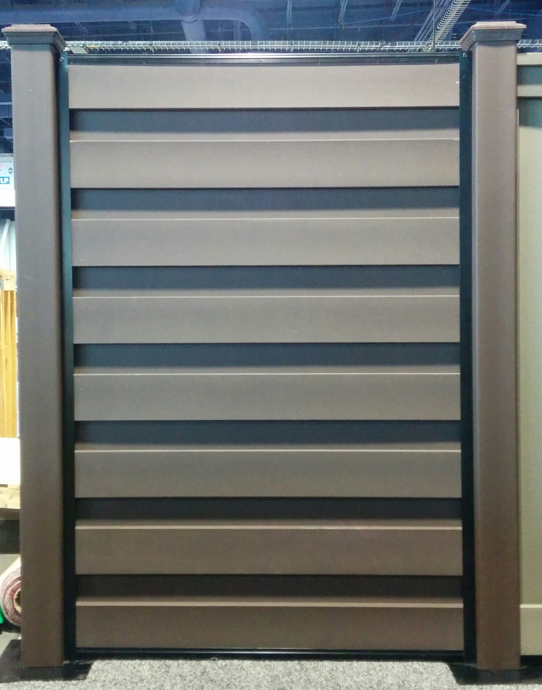 SRF Fence Supply Horizontal Composite Fencing | Landscape Architect